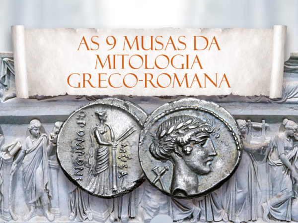 As 9 Musas da Mitologia Grega e suas moedas romanas