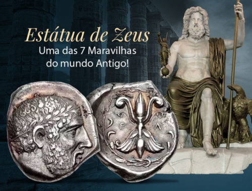 Estátua de Zeus em Olímpia, uma maravilha perdida!